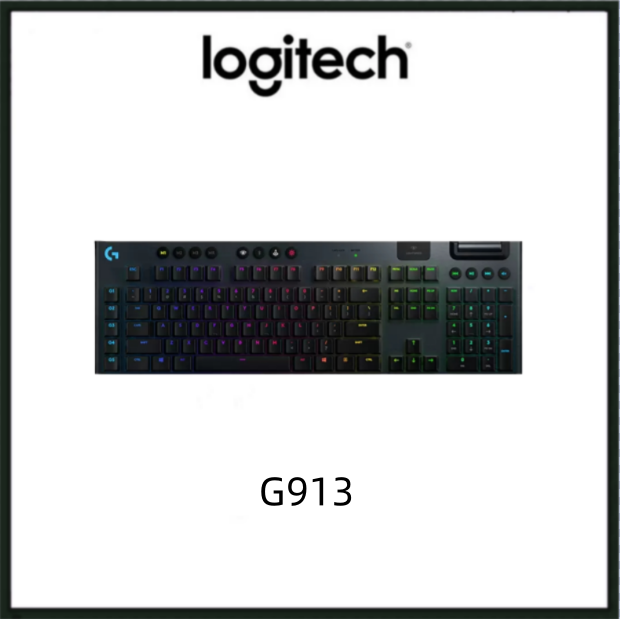 Logitech G913 LIGHTSPEED Wireless RGB Gaming Mechanical Keyboard For PC | Lazada PH
