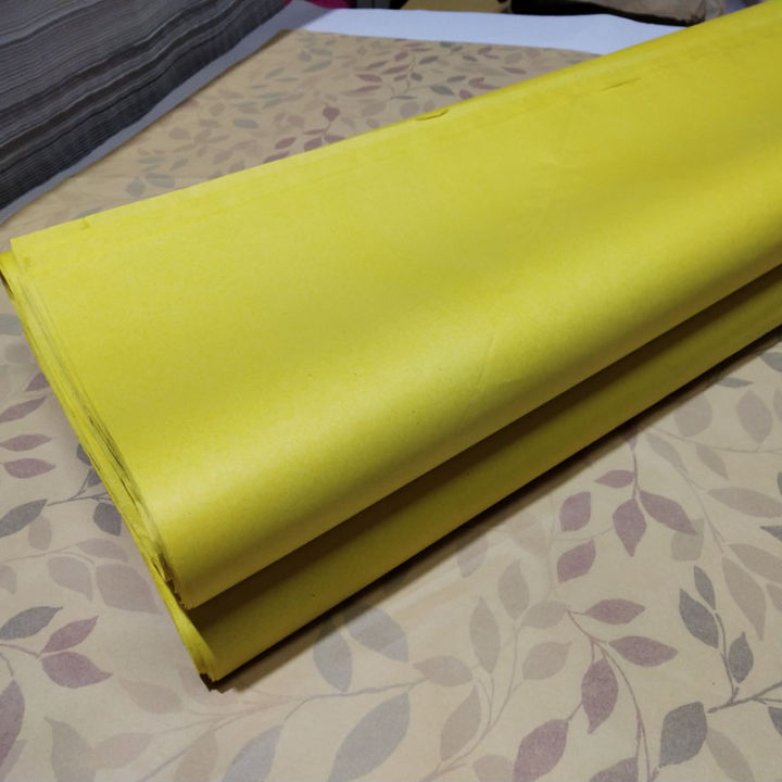 30g thin yellow paper, double-sided yellow paper, large sheets of ...