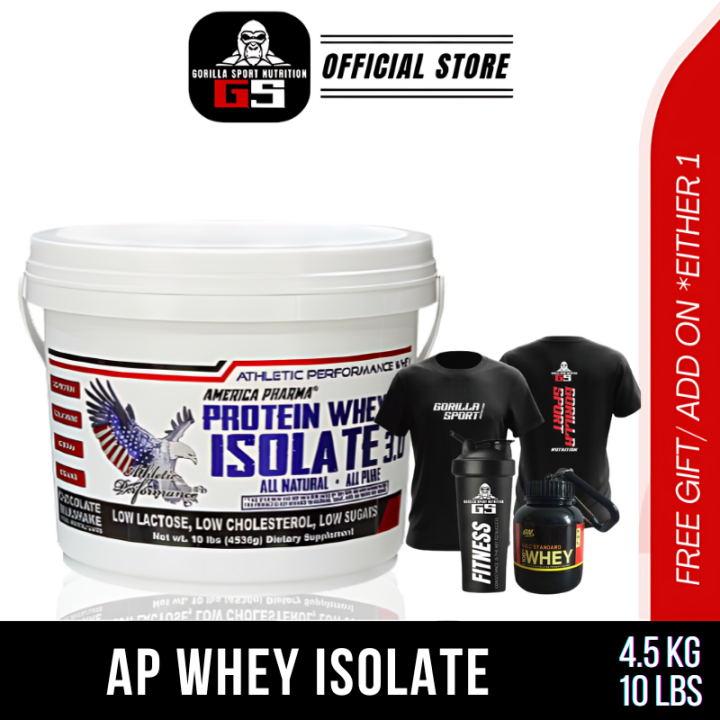 (Ready Stock !!!) Original America Pharma ISO Whey Protein Lean Body ...