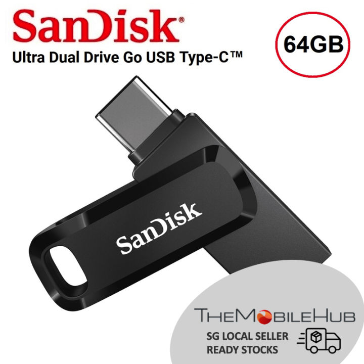 Sandisk Ultra Dual Drive Go Type-C 64GB USB 3.1 OTG up to 150MB/s ...
