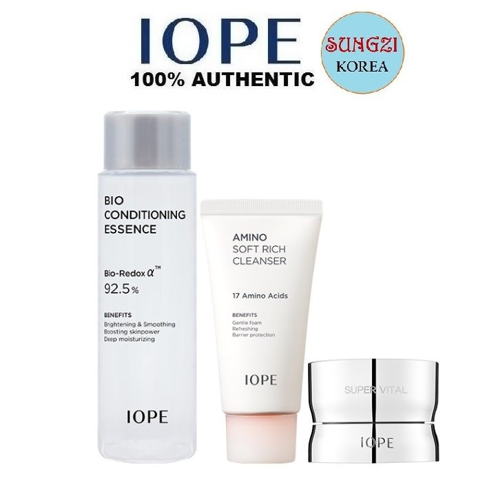 IOPE New Bio Experience Kit (3 Items) Korean Cosmetics | Lazada PH
