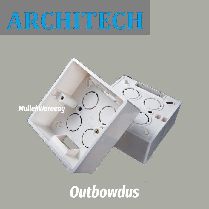 ARCHITECH OUTBOW DUS / OUT BOW DOS / BOX KOTAK SAKLAR OB 86X86X37 SNI ...