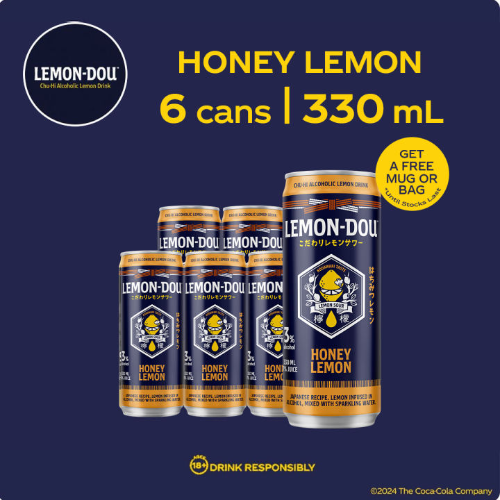 Lemon Dou Honey Lemon 330ml - Pack of 6 | Lazada PH