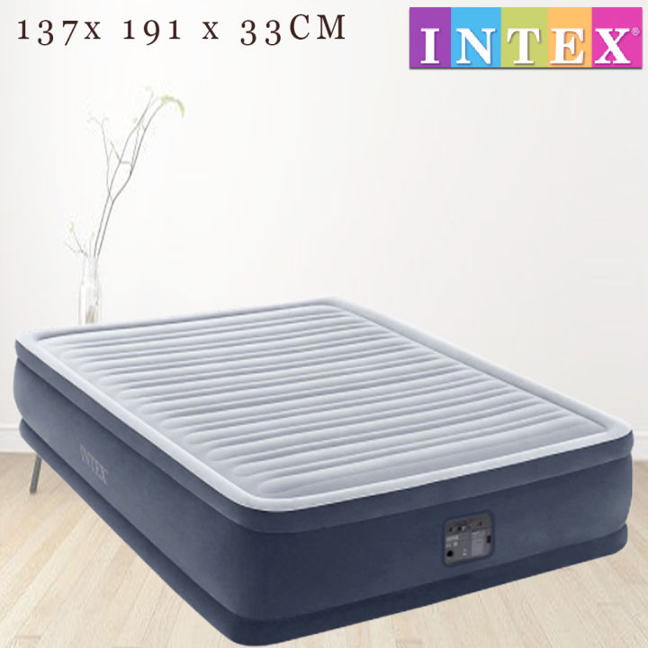 INTEX 67768 1.37M DURA-BEAM Deluxe Fiber-Tech Technology Inflatable Air ...