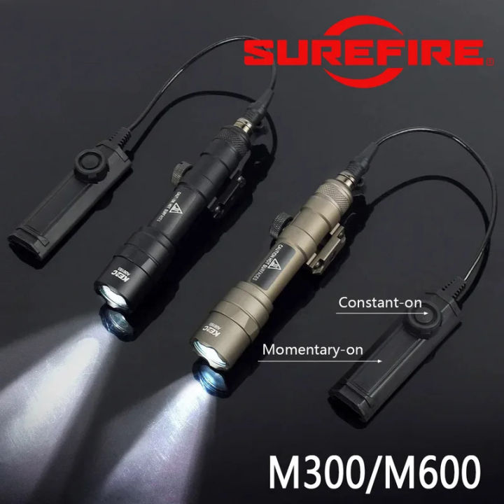 Tactical Scout Light SureFire M600 M300 M600C Dual Pressure Switch AR15 ...