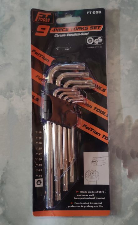 Allen Wrench Flower Type (1 set - 9pcs) | Lazada PH