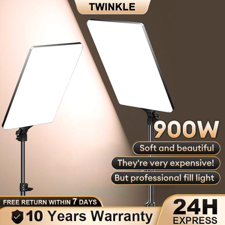 LED Video Panel Light Make up Light with Tripod Stand Dimmable ...