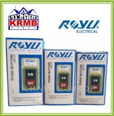 ROYU PUSH BUTTON SWITCH ( 30A, 15A, 10A ) | Lazada PH