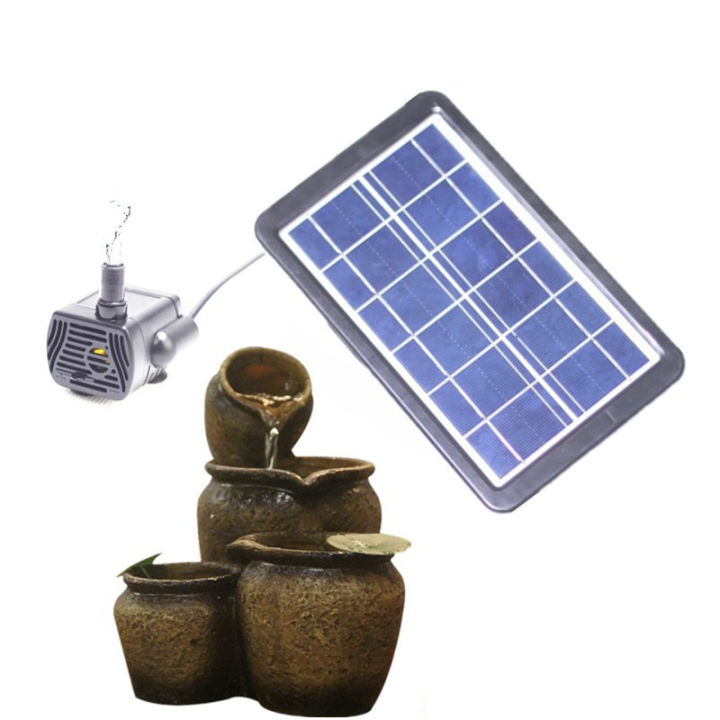 Solar power water pump for aquarium filter Fountain Pond | Lazada