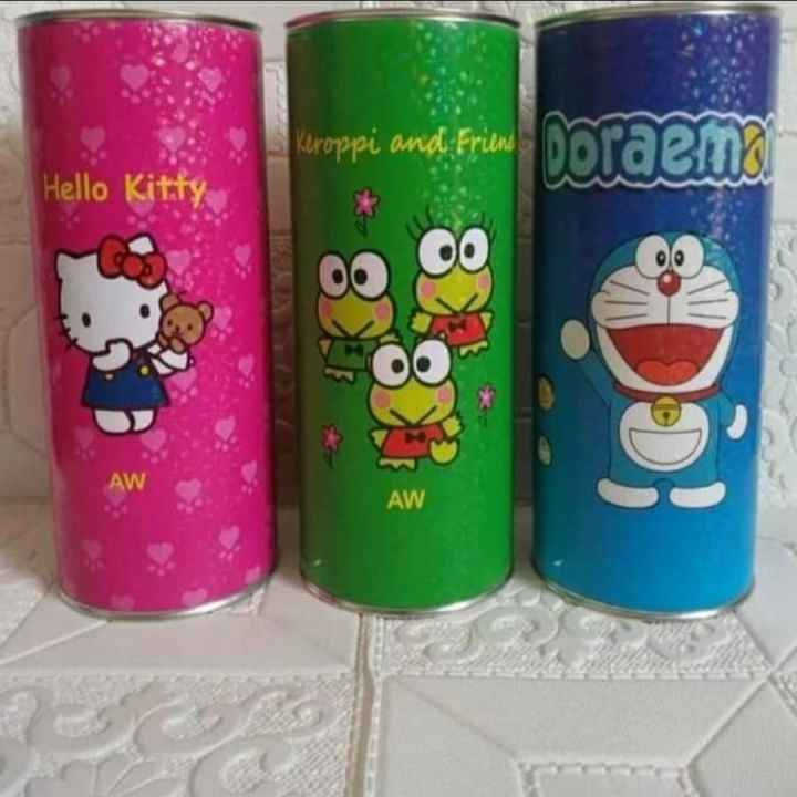 Celengan kaleng Karakter Ukuran Jumbo / Celengan tabung L | Lazada ...