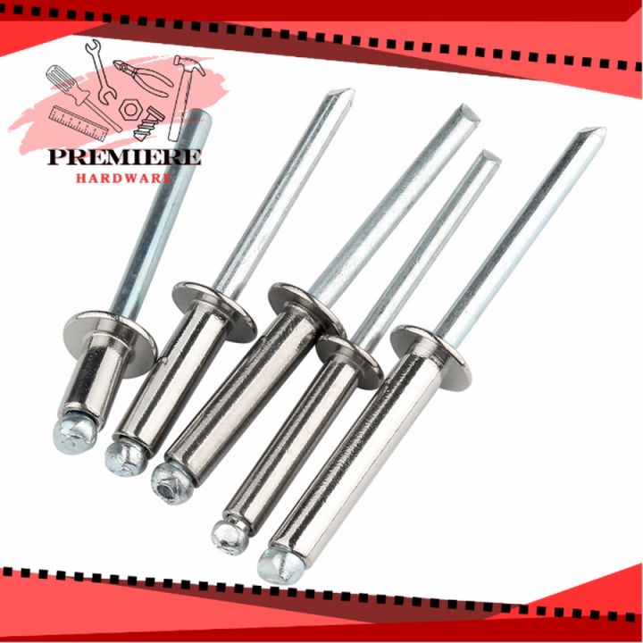 Aluminum Blind Rivet Core-Pulling Rivets Willow Nails Premier Hardware ...