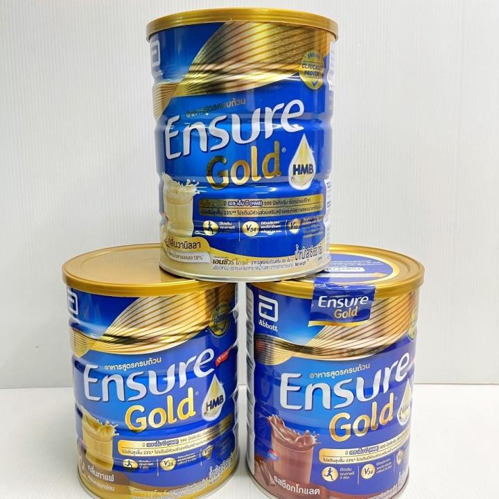 Ensure Gold เอนชัวร์ โกลด์ ขนาด 850 กรัม อาหารเสริมสูตรครบถ้วน 1 ...
