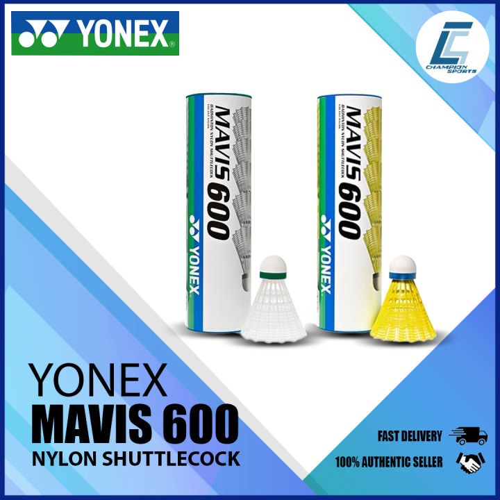 Yonex Mavis 600 Badminton Nylon Shuttlecock (S1/RO) | Lazada Singapore