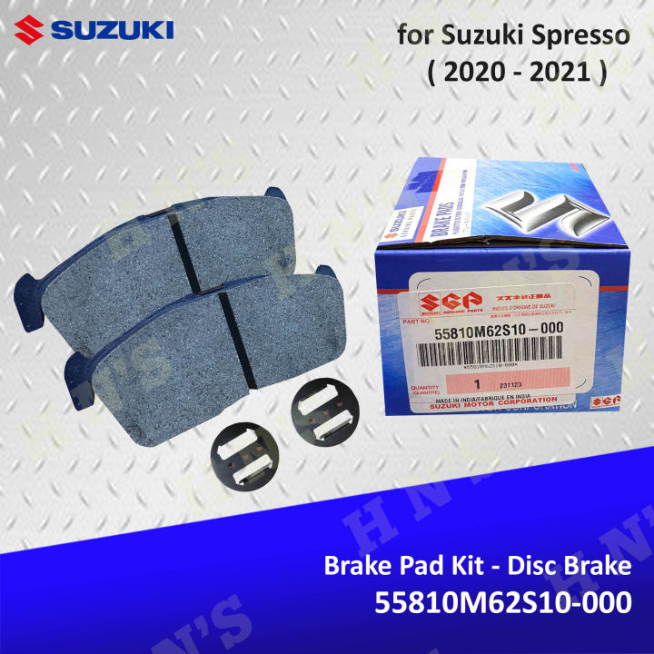 Suzuki Genuine Brake Pads for Suzuki Spresso 2020 - 2021 ( PN ...