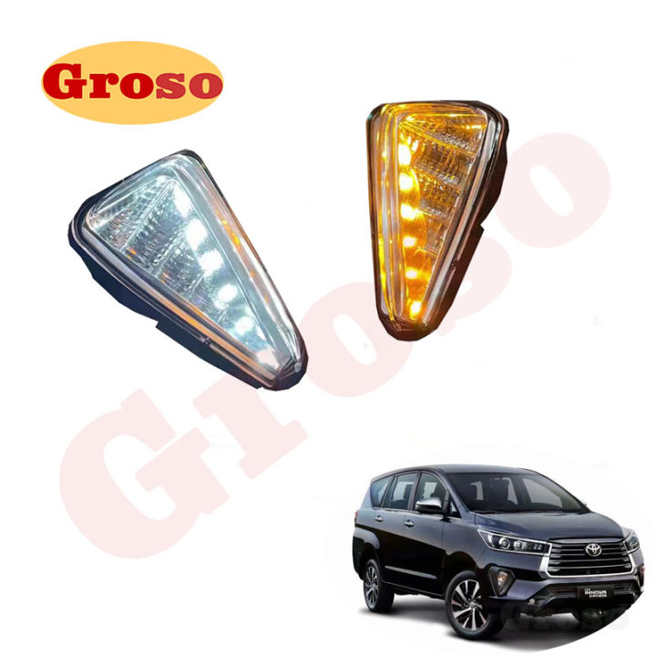2020-2024 For Toyota Innova DRL LED Light Turn Signal Light For Innova ...