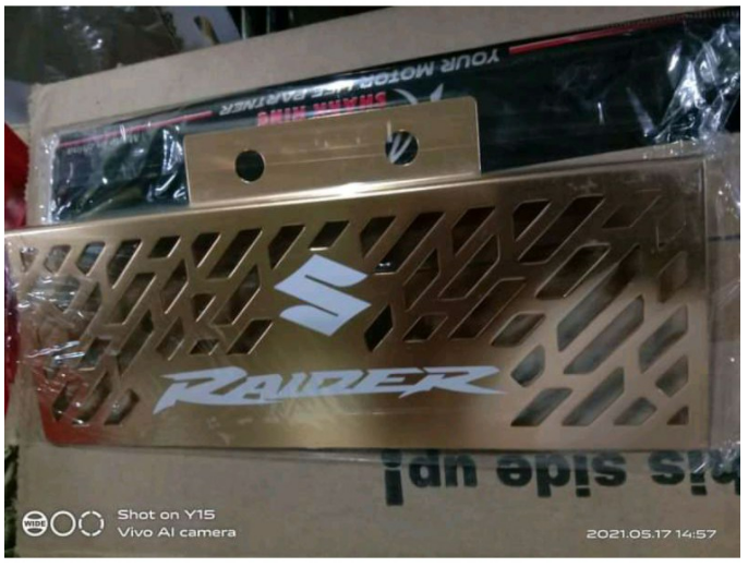 Radiator Cover Raider 150 Carb type Gold color | Lazada PH