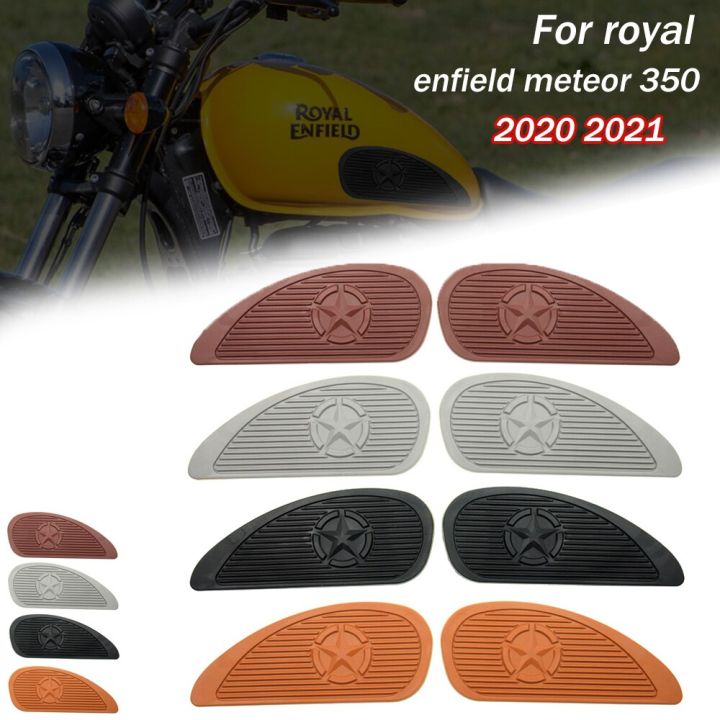 3M Motorcycle Side Fuel Tank Pad Sticker Rubber Sticker For Royal ...