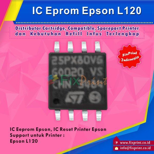 IC Eprom Epson L120 IC Eeprom Reset Epson L120 Resetter Printer Epson | Lazada Indonesia