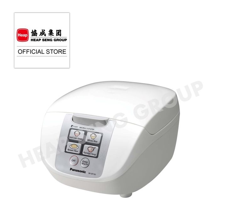 Panasonic 1L Micom Rice Cooker - SR-DF101WSH (10.10) | Lazada Singapore