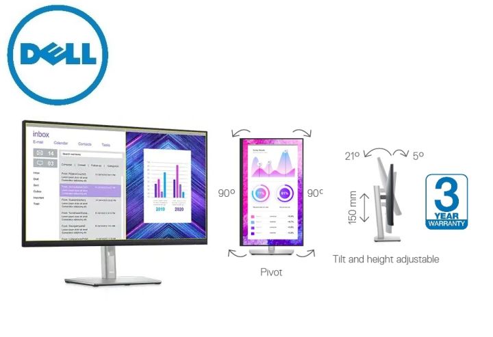 Brand New Dell P2722H 27inch - IPS LED Height Adjustable Monitor ...
