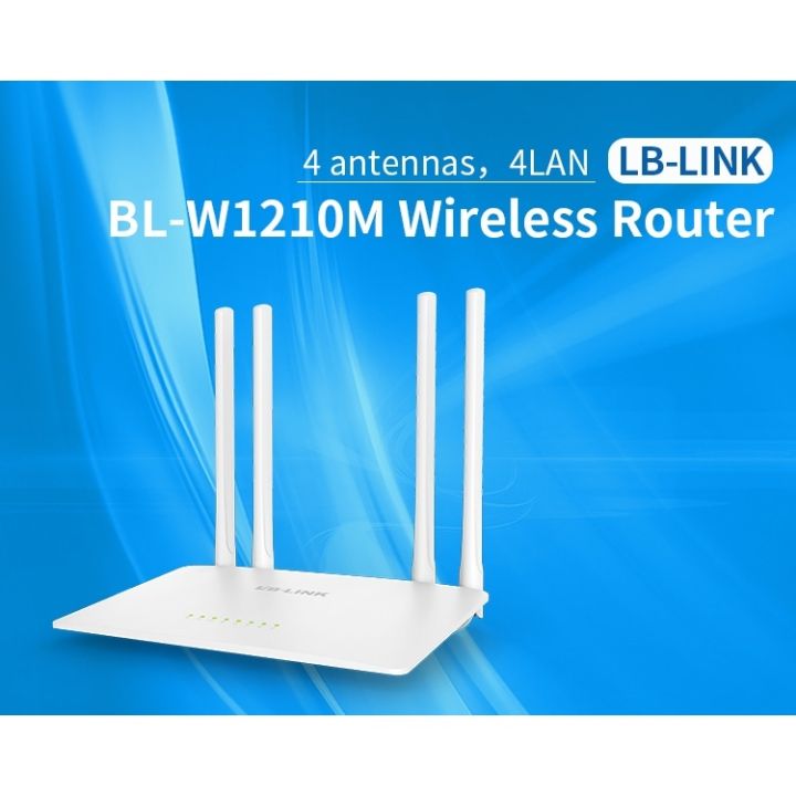 LB-LINK BL-W1210m 1200M full Gigabit dual-frequency router wireless ...