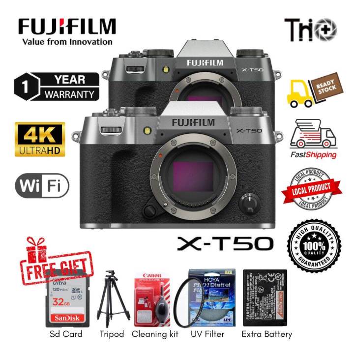 Real and effective FUJIFILM X-T50 XT50 Mirrorless Camera with 15-45mm f/3.5-5.6 / XF 16-50mm f/2 ...