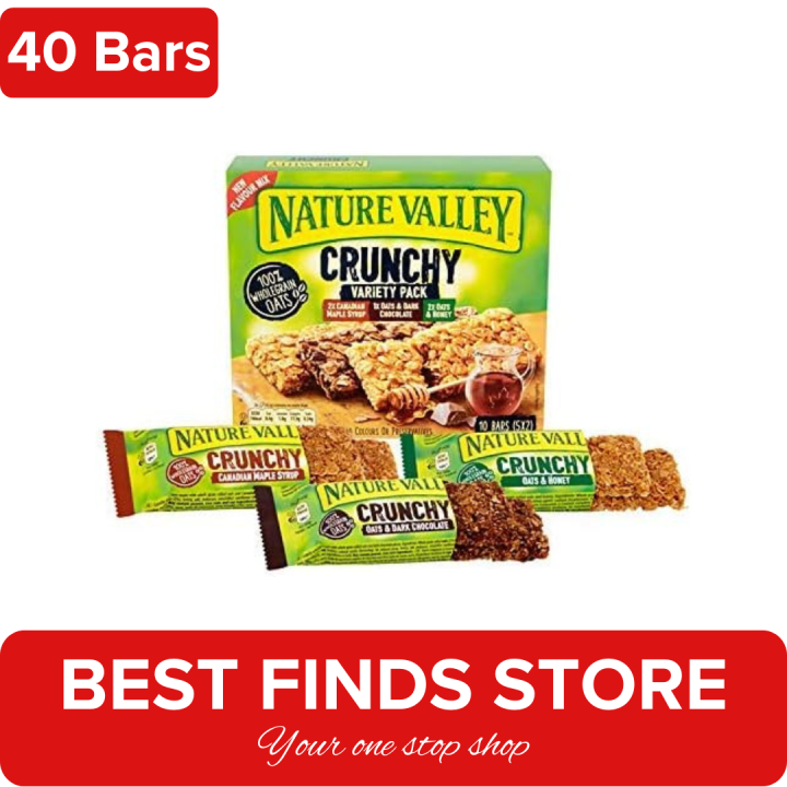 Nature Valley Crunchy Granola Bars Variety Pack, 40 Bars | Lazada PH