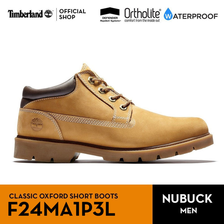 Timberland Men's Wheat Color Nubuck Leather Classic Short Boots รองเท้า ...