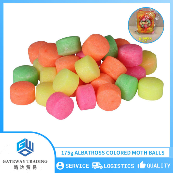 Multi Colored Albatross Moth Balls 175g Naphthalene Ball Insect ...