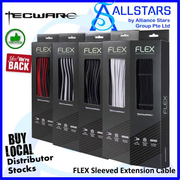 (ALLSTARS : We Are Back Promo) Tecware FLEX Sleeved PSU / Power Supply ...