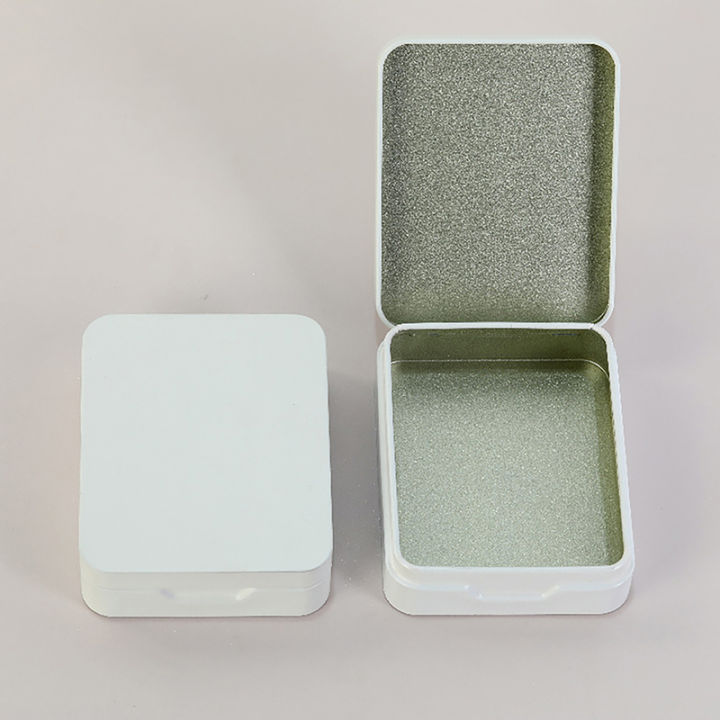 [Carmelun] New Tin Storage Boxes Small Metal Storage Box Jewelry Keys ...