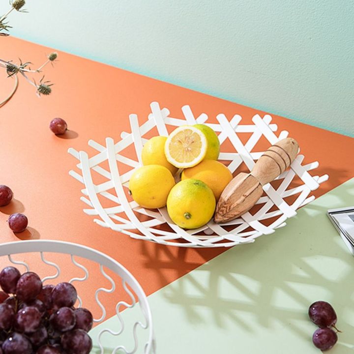 UJYU นอร์ดิก ตะกร้าผลไม้ลวด ทนทานต่อการใช้งาน สร้างสรรค์และสร้างสรรค์ ...