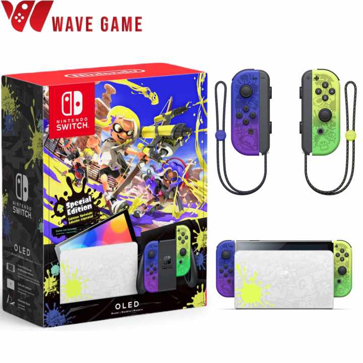 nintendo switch console oled model splatoon 3 edition ( รับประกันร้าน 1 ...