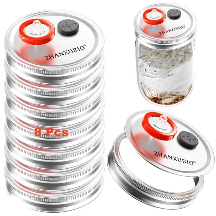 Mushroom Jar Liquid Culture Lid Wide Mouth Rejular Mouth Food Grade ...