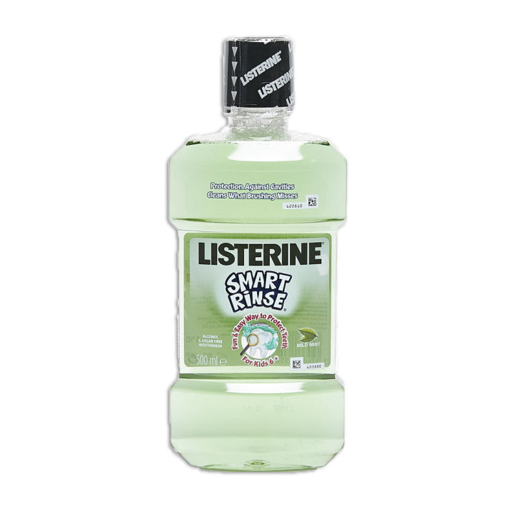 Listerine Smart Rinse Mouthwash for Kids 500mL | Lazada PH