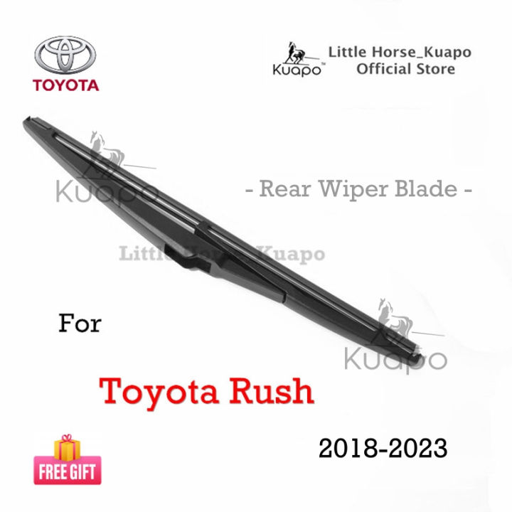 Toyota Rush Rear Wiper Blade for 2018-2023 model Car Back Window Wipers ...