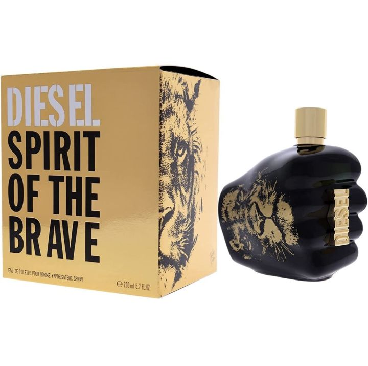 ORIGINAL Diesel Spirit Of The Brave 200ML EDT Perfume | Lazada