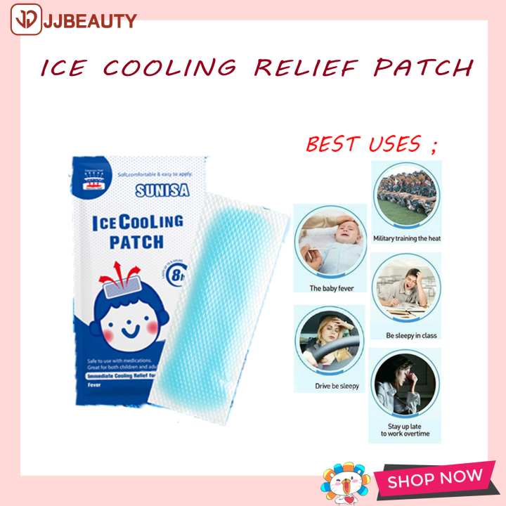 sunisa Summer Physical Cooling Ice Cold Pads Sunstroke Sticker ...