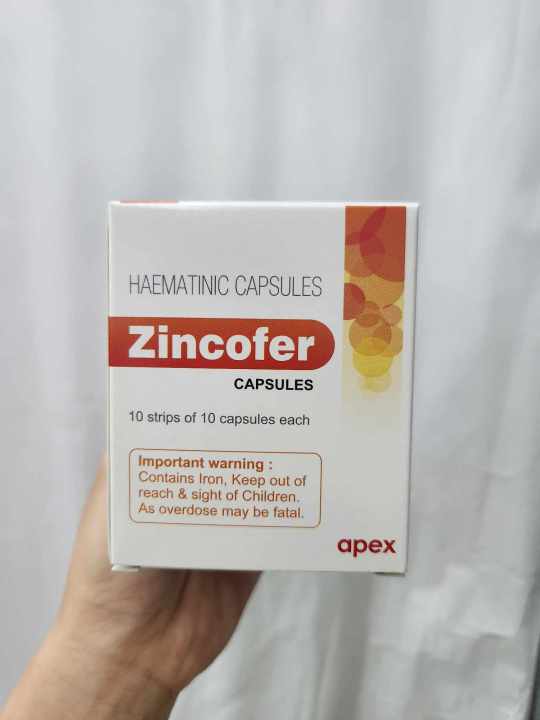 Zincofer Capsules 10'sx10stp | Lazada