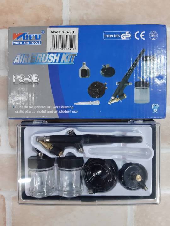 WUFU แอร์บรัชพ่นสี รุ่น PS-9B ชุดแอร์บรัชพ่นสี . | Lazada.co.th