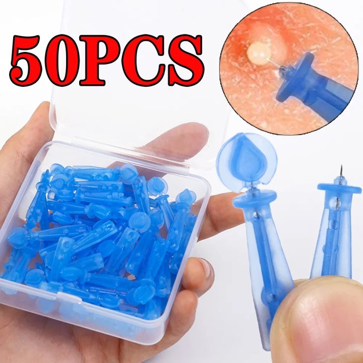 Disposable Acne Blackhead Removal Needles Black Dots Cleaner Black Head ...