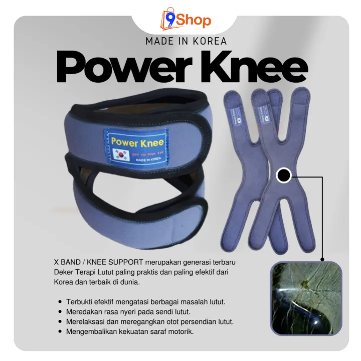 Power Knee Dekker Teraphy Kesehatan X BAND Garansi Original Korea ...