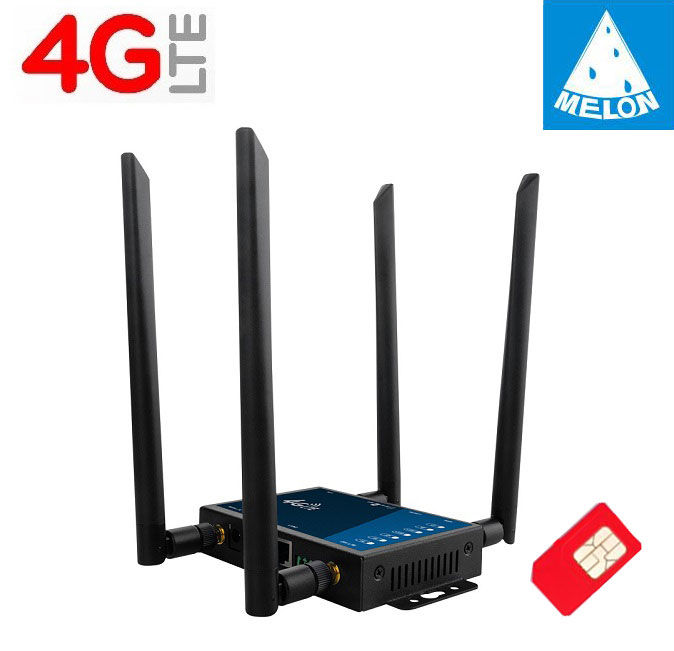 4G Wifi Router 300Mbps Industrial Grade Wifi Wireless Router SMA Antenna connectors Router With ...
