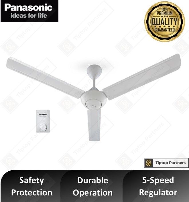 Panasonic / Khind 3 Blades Ceiling Fan 48" / 60" - F-M12A0 / F-M15A0 ...