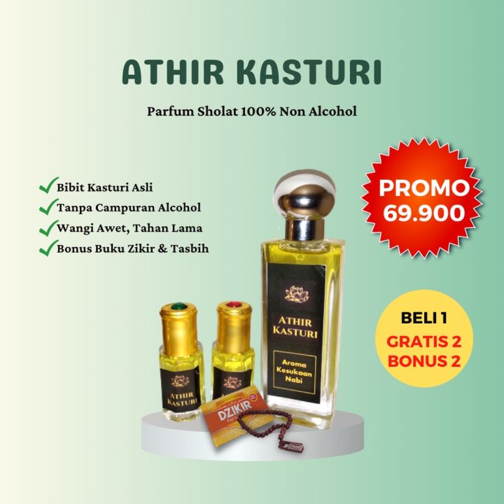Athir Kasturi - Parfum Kasturi Kijang Original, Parfum Sholat, Ibadah ...