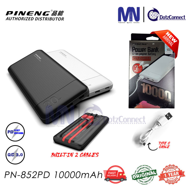 Pineng PN852PD ( PN 852 PD / PN-852PD ) 20W PD 3.0 / QC3.0 Quick Charge ...