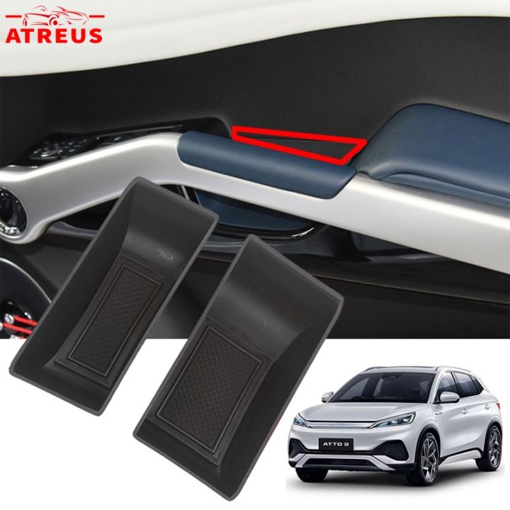 BYD Atto 3 2pcs ABS Car Door Armrest Storage Box Front or Rear For byd ...