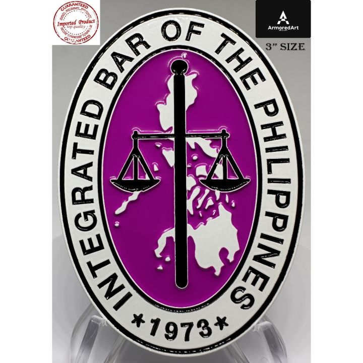 IBP Integrated Bar of the Philippines Emblem Imported | Lazada PH
