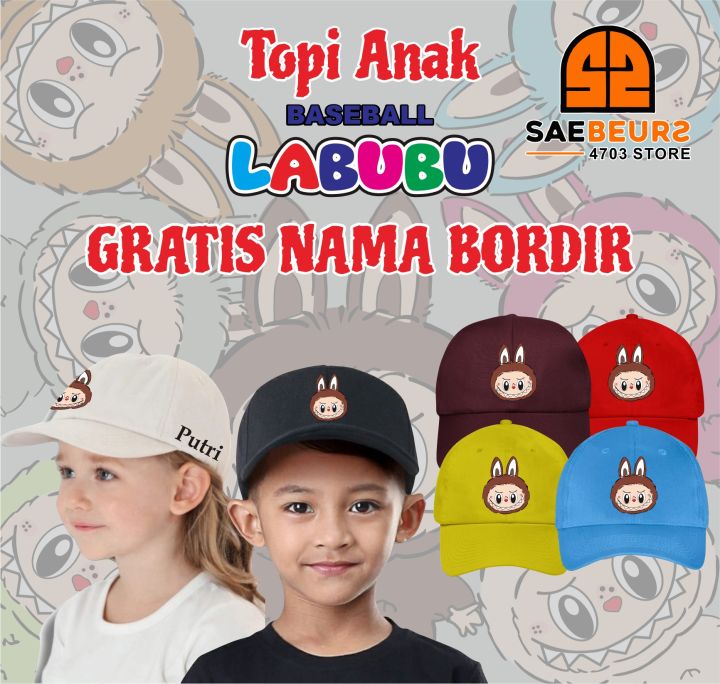Topi Labubu Anak Baseball Sablon Motif Labubu | Lazada Indonesia