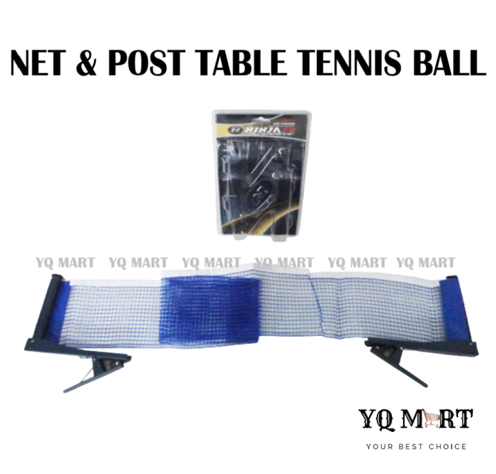 Net And Post Set Table Tennis Ball/ Ping Pong Ball Net/Set Net Bola ...